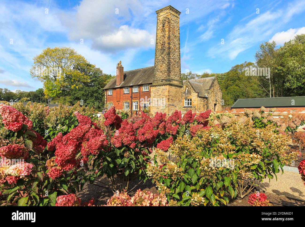 The Bothy is a garden boiler-house with chimney and gardeners ...