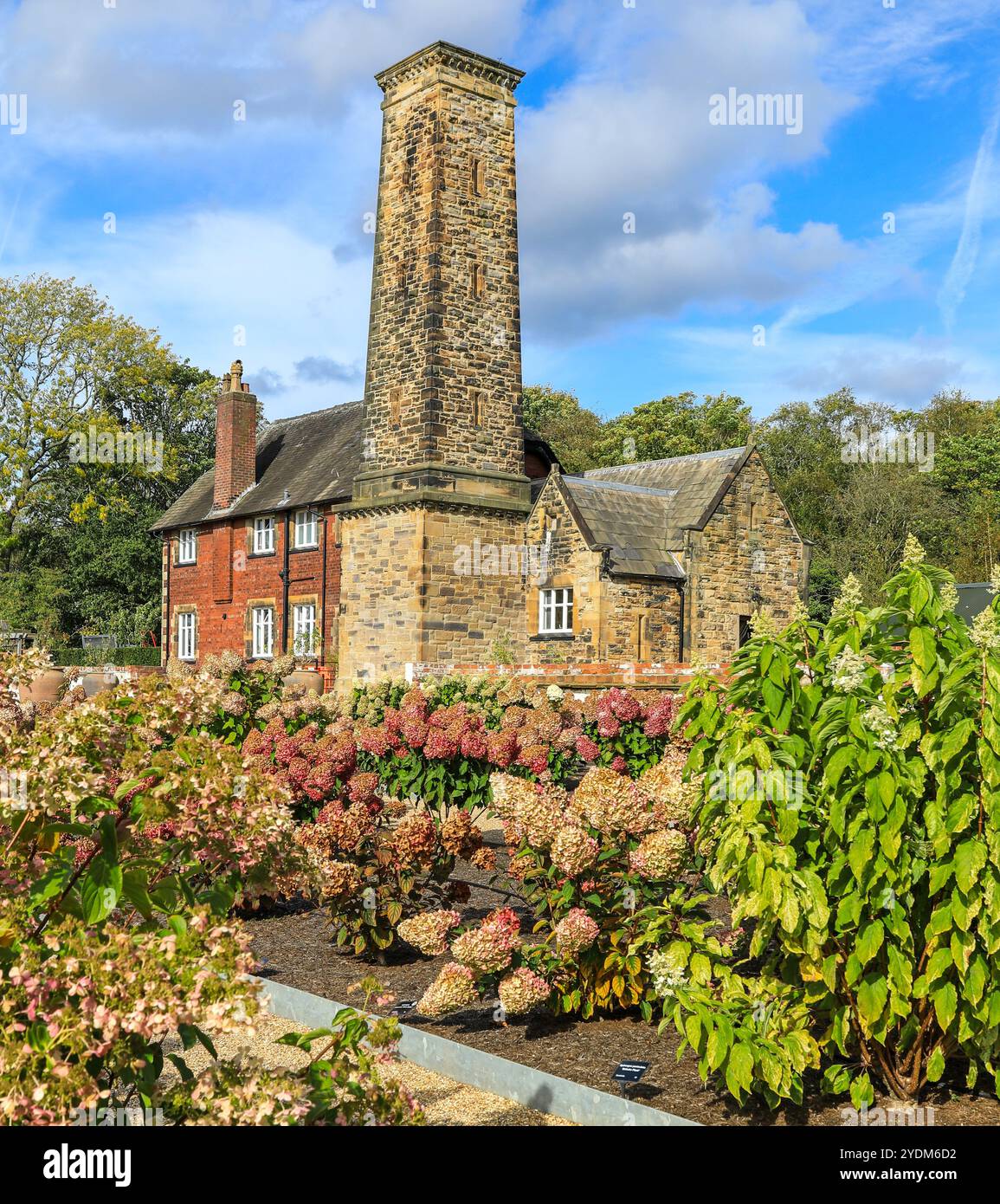 The Bothy is a garden boiler-house with chimney and gardeners ...