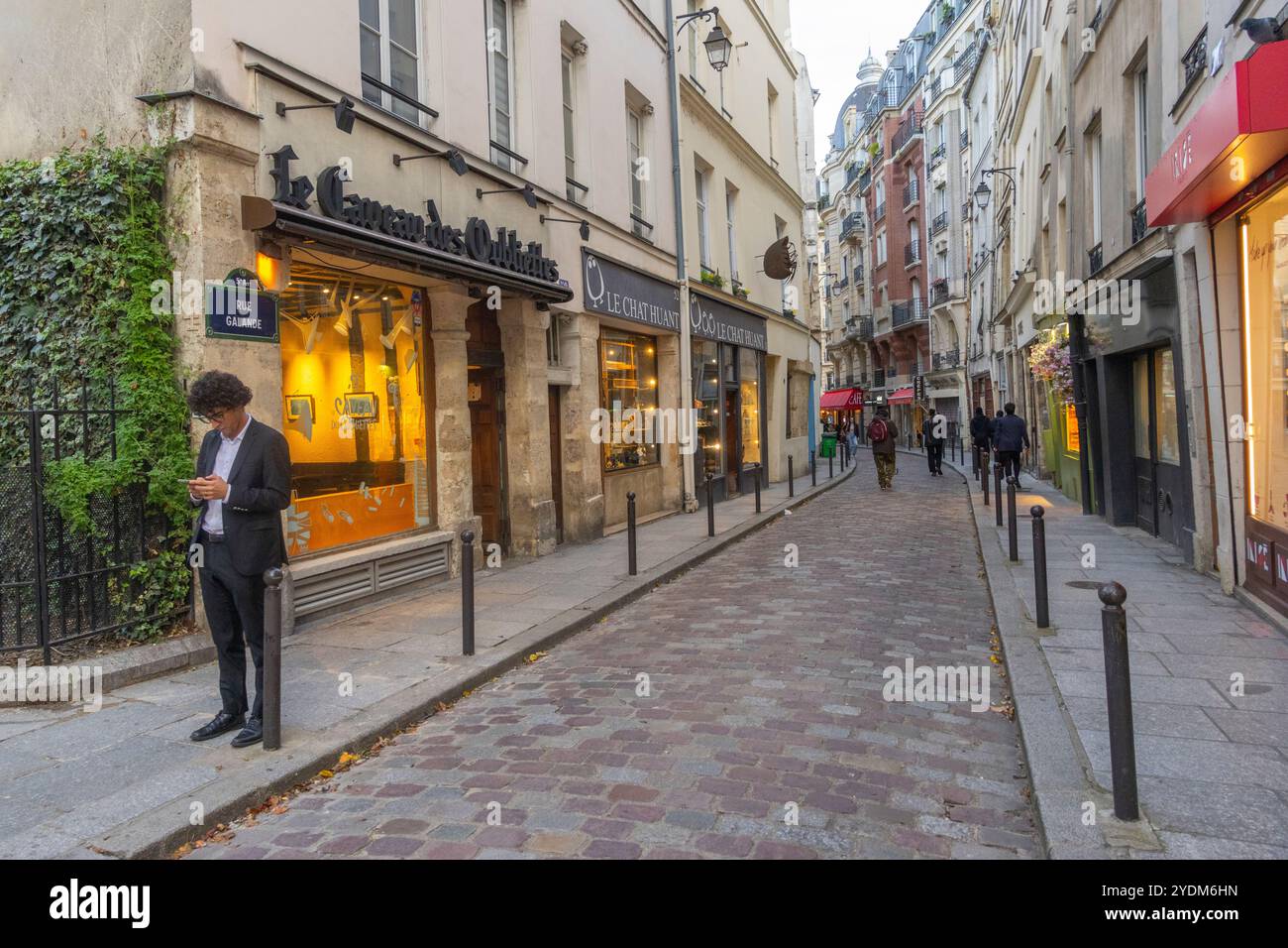 Paris city street view Stock Photo - Alamy