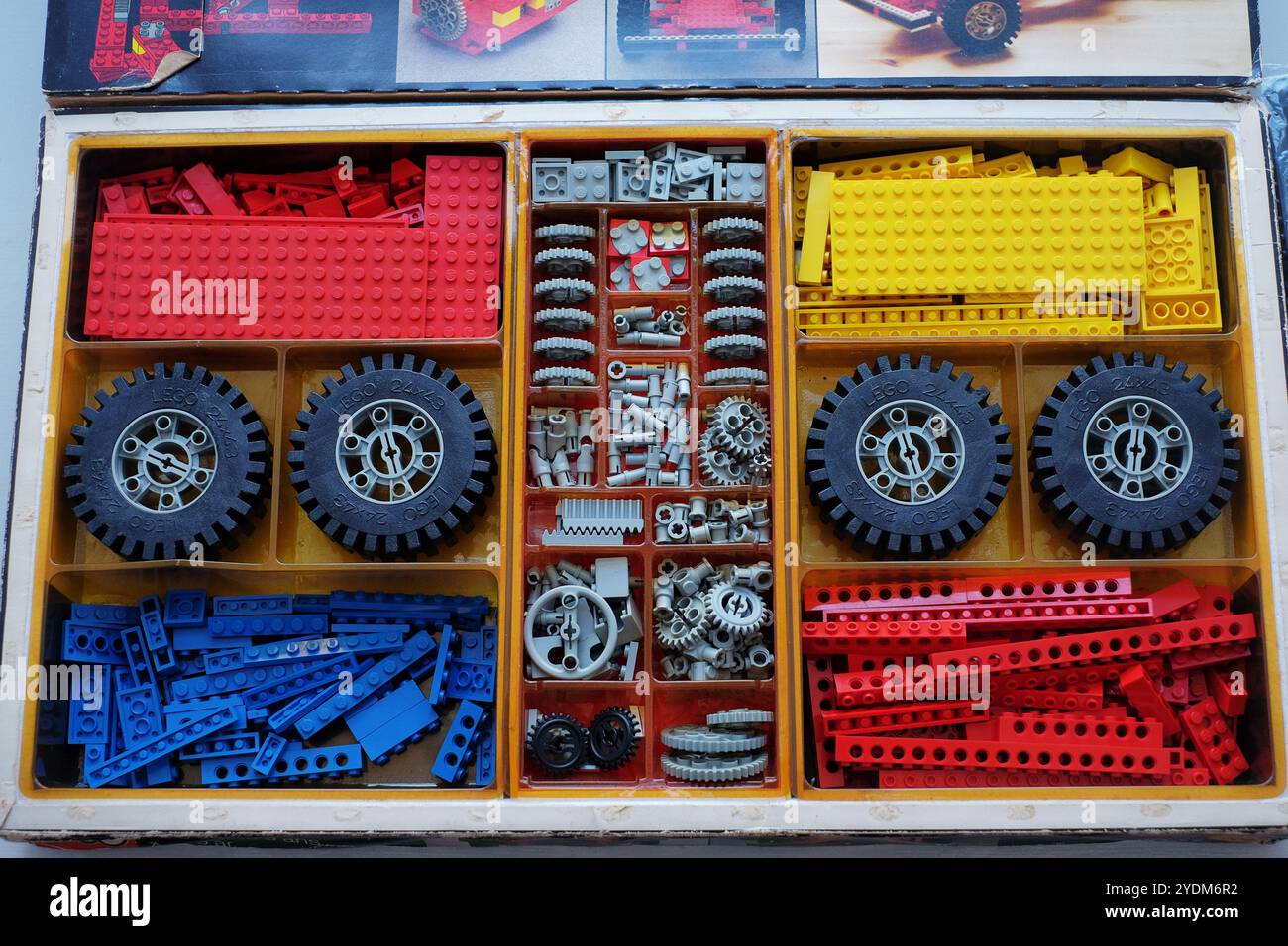 Original Lego Technic car set 853 box and parts sold in Australia circa ...