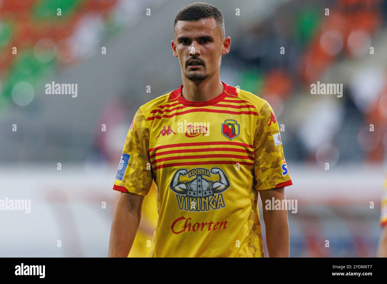 Rui Nene during PKO BP Ekstraklasa game between teams of Zaglebie Lubin ...