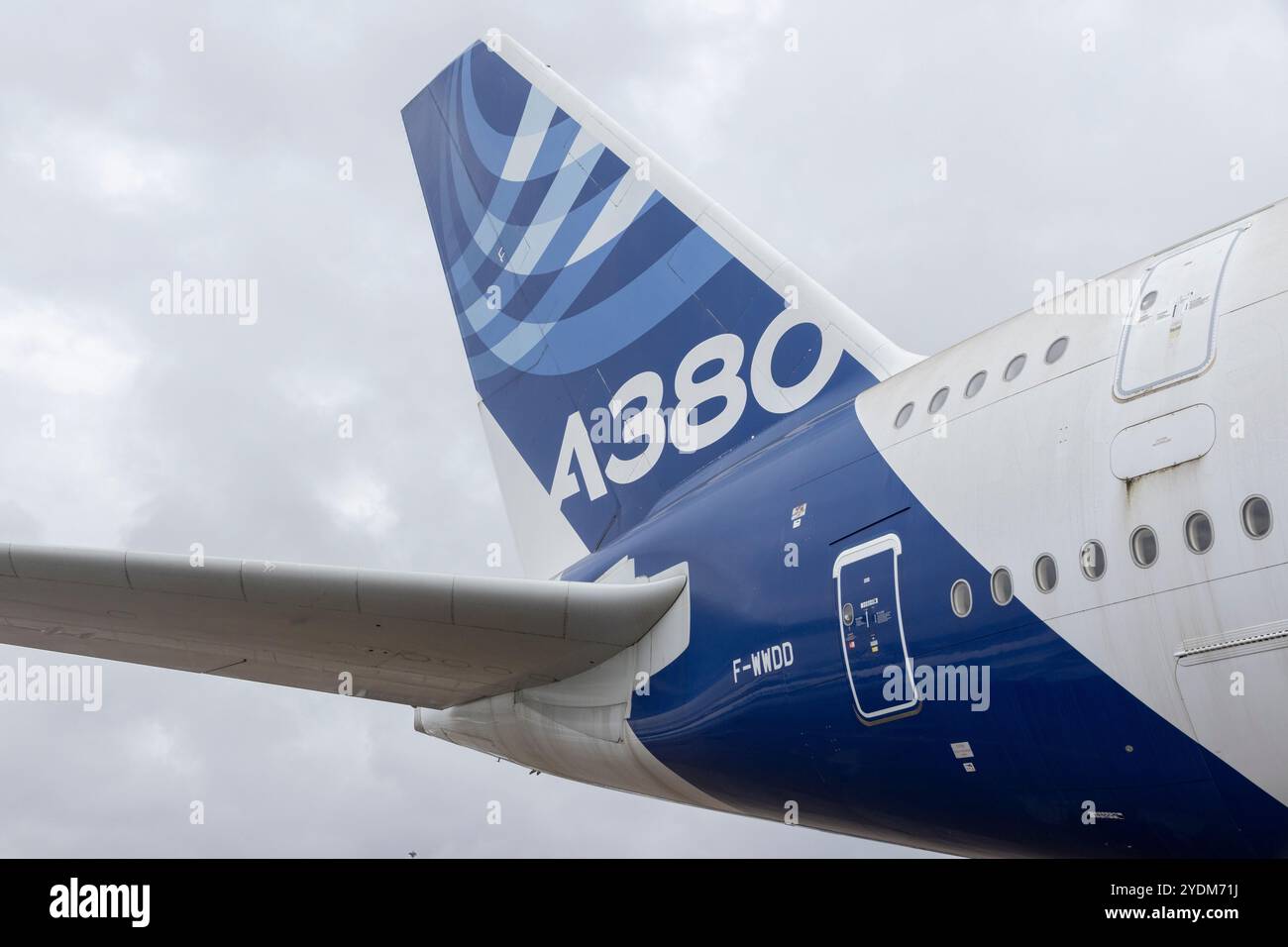 Airbus a380 prototype Stock Photo - Alamy