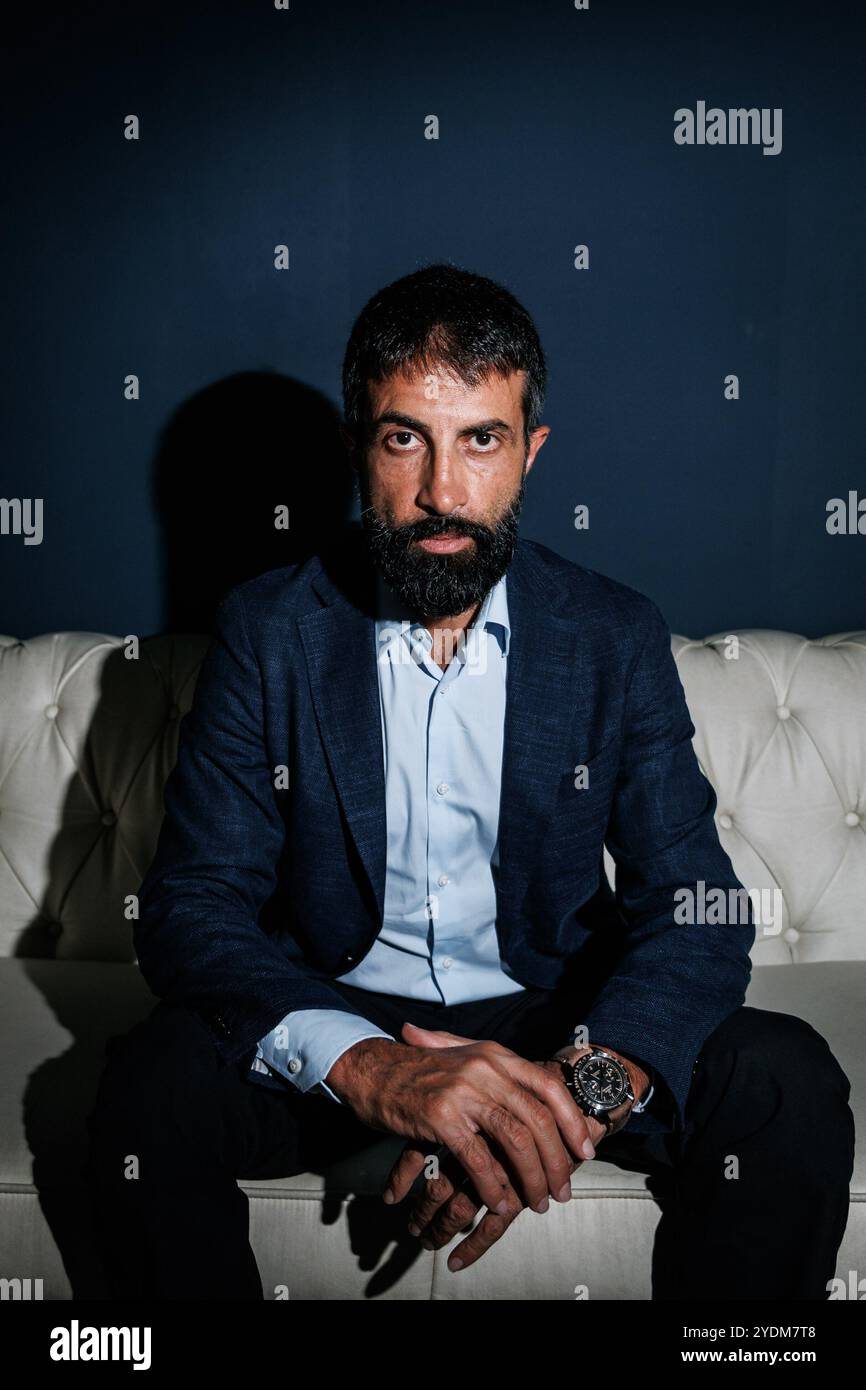 Madrid, 03/20/2024. Interview with Mosab H. Yousef, son of the founder ...