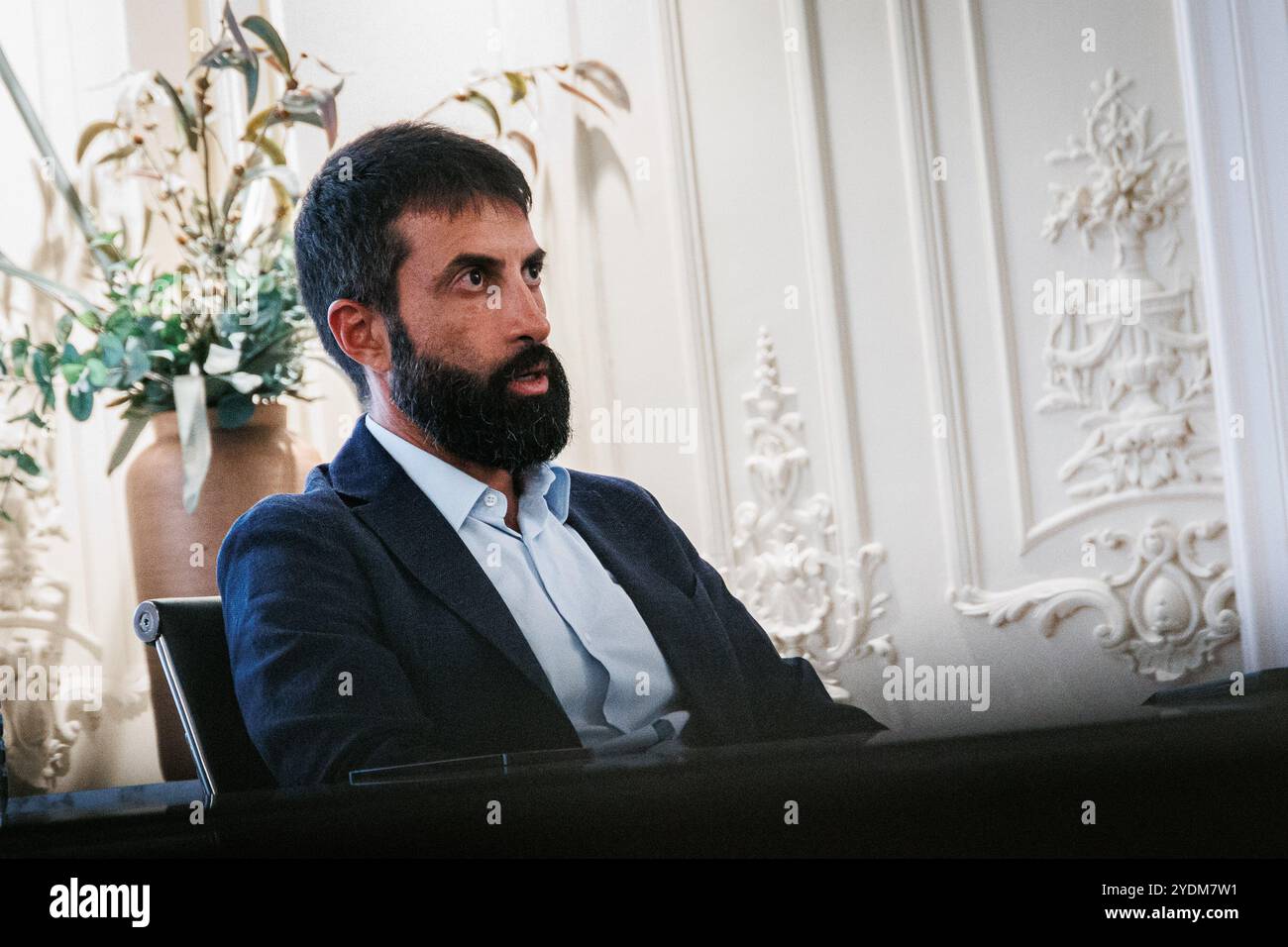 Madrid, 03/20/2024. Interview with Mosab H. Yousef, son of the founder ...