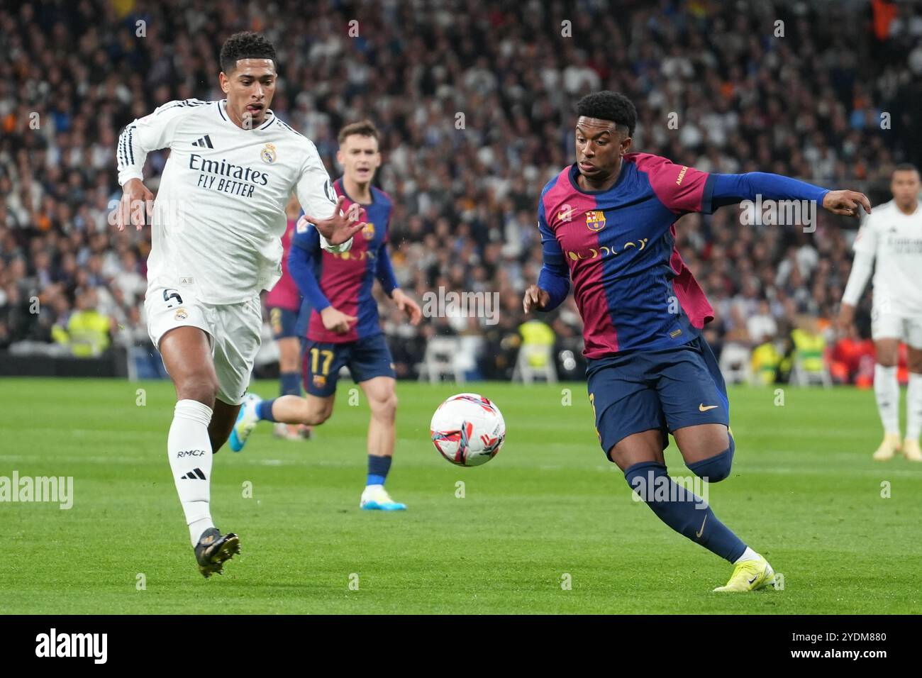 Madrid, Spain. 26th Oct, 2024. Jude Bellingham of Real Madrid and ...