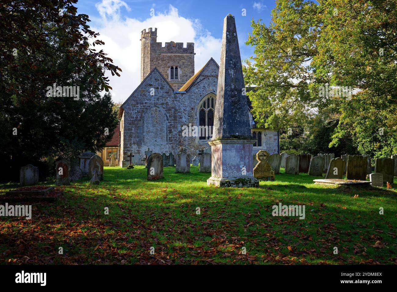 The village of Addington in Kent England UK Stock Photo - Alamy
