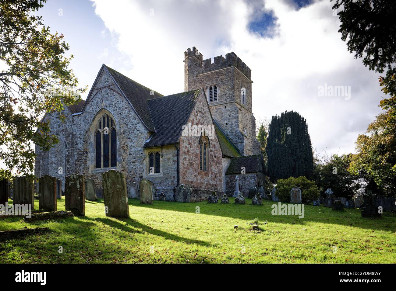The village of Addington in Kent England UK Stock Photo - Alamy