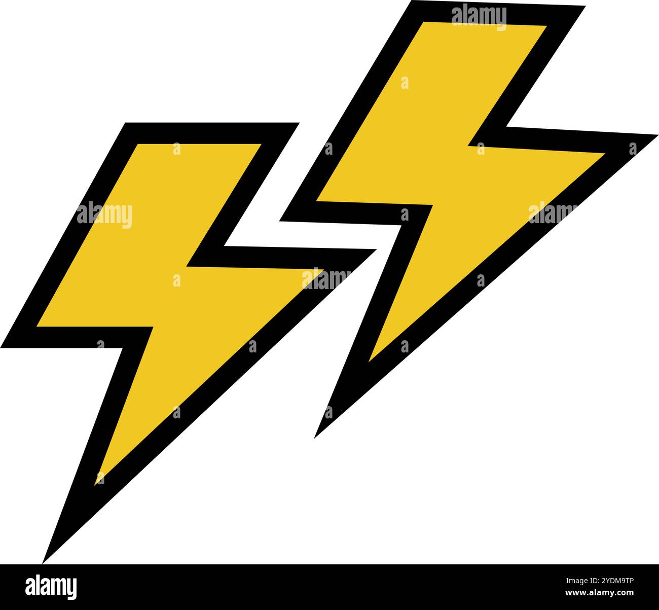 Electricity icons. Electrical and lightning icons. Editable vector ...