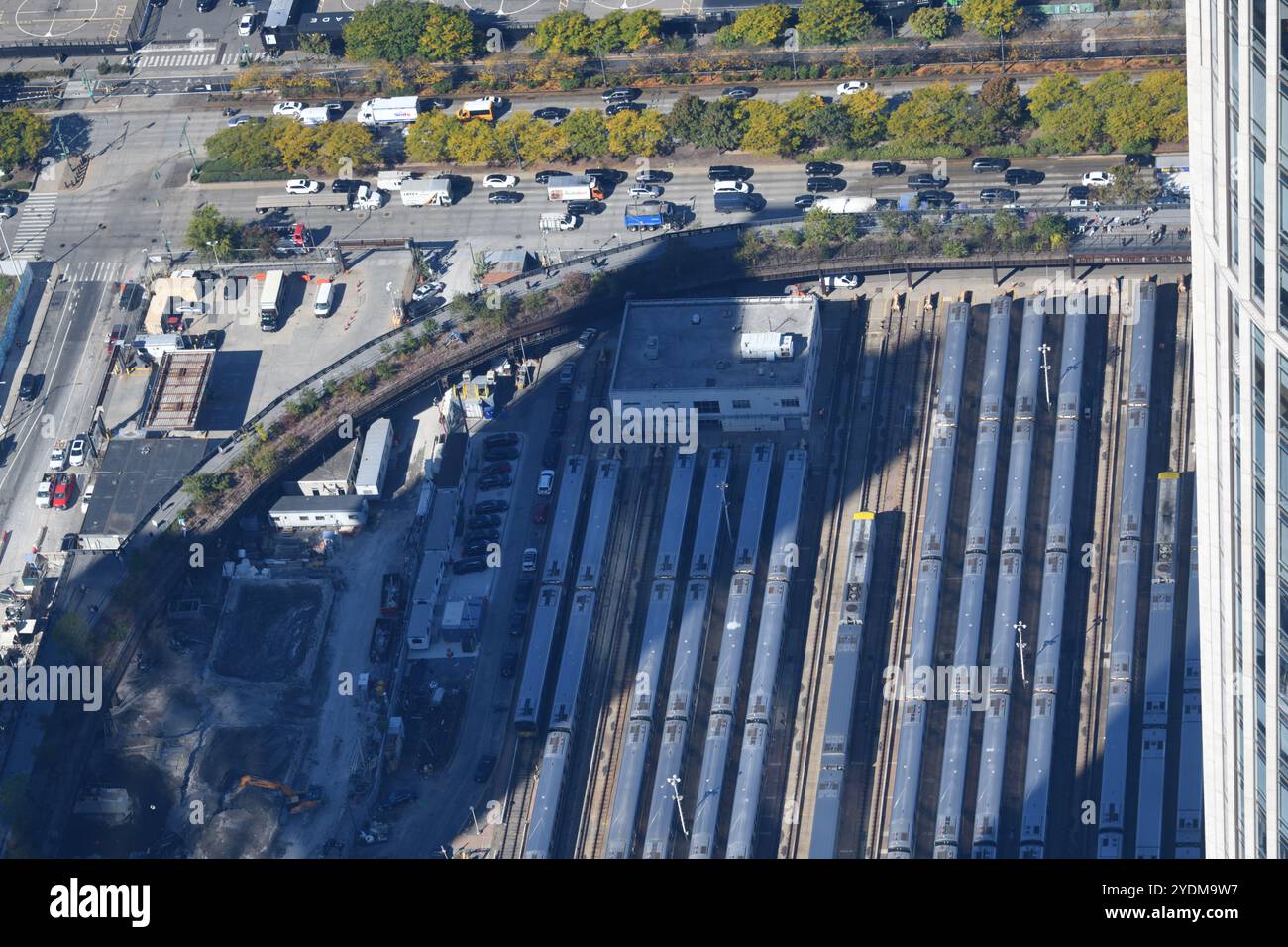 The Manhattan High Line extension and MTA Depot at Hudson Yards New ...