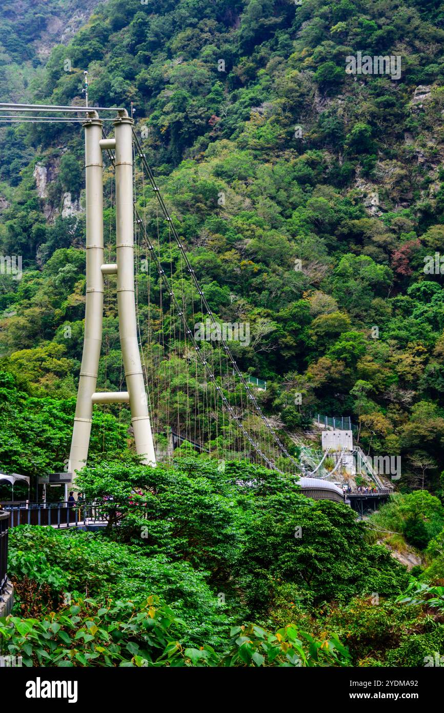 Blow bay suspension bridge hi-res stock photography and images - Alamy