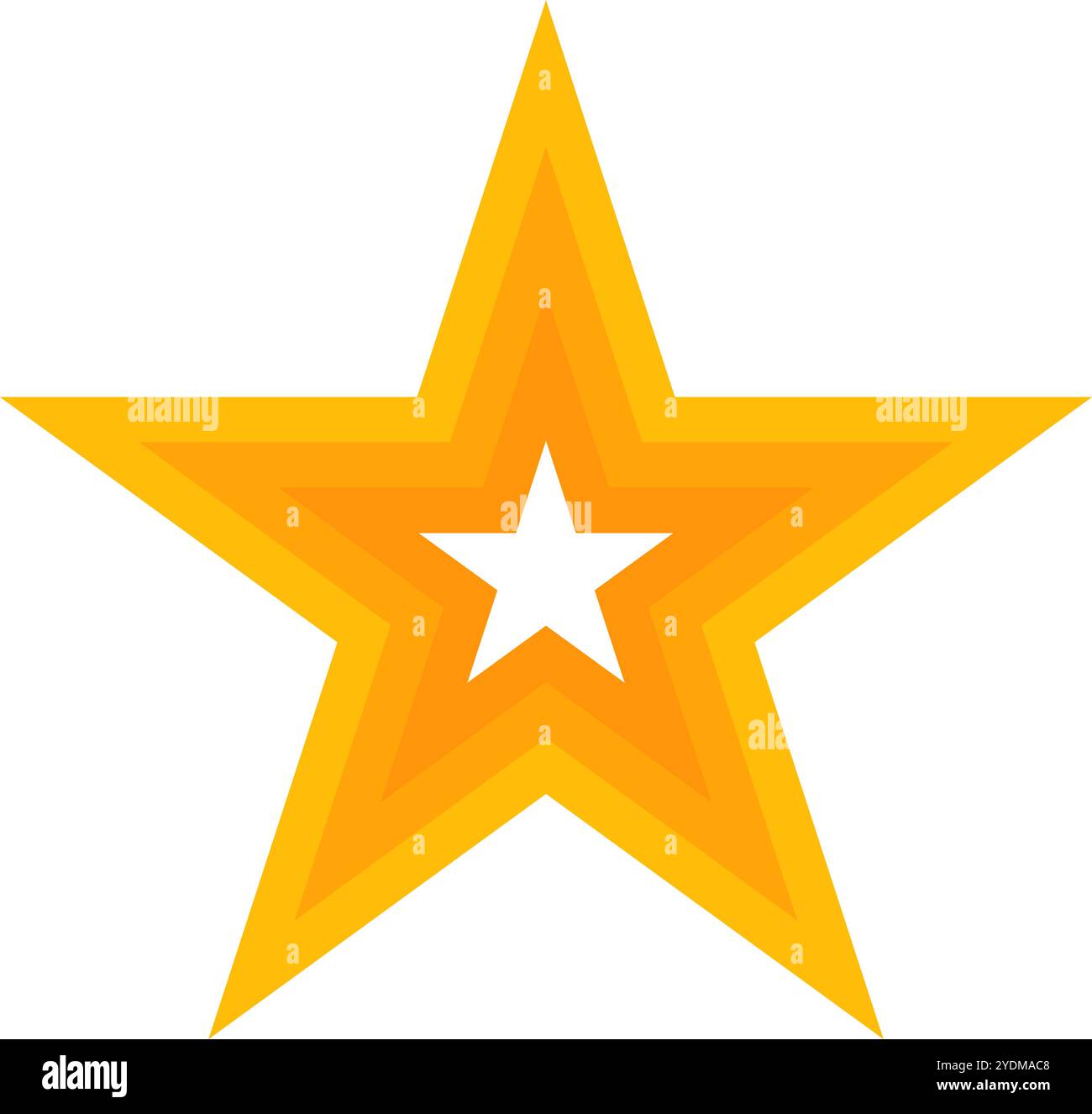 Orange christmas star Stock Vector Images - Alamy