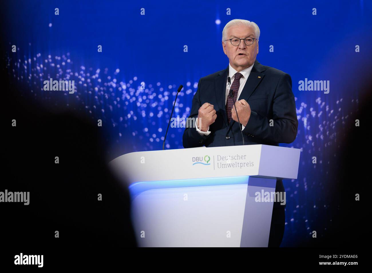 Mainz, Germany. 27th Oct, 2024. Federal President Frank-Walter ...