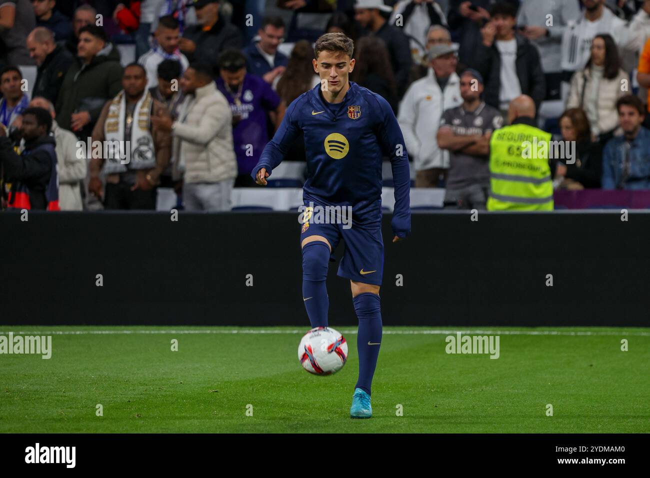 Madrid, Spain. 26th Oct, 2024. Gavi, Spanish Footballer of FC Barcelona ...