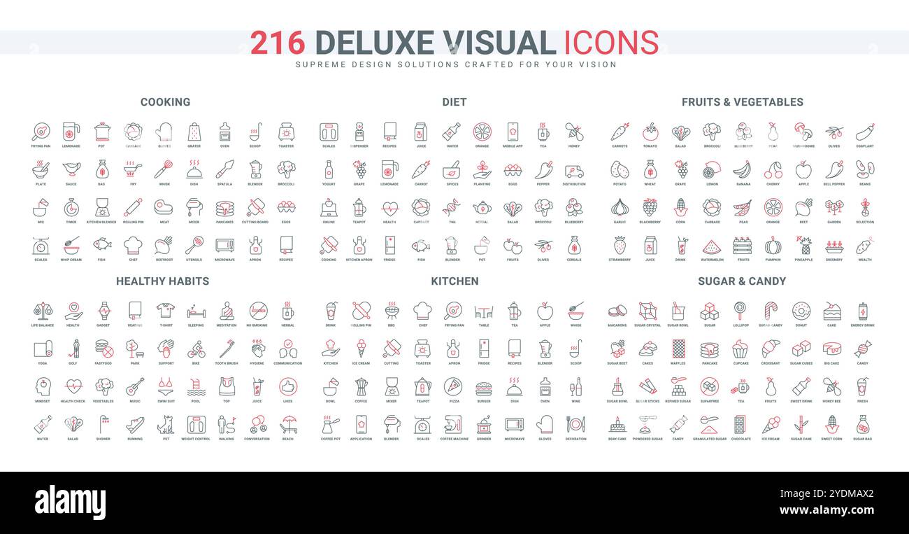 Healthy food and habits, sweets of confectionery, kitchen, yoga ...