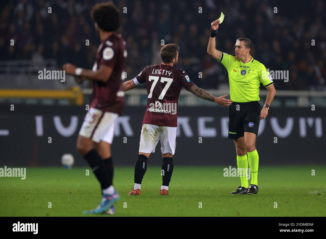 Action booking yellow card hi-res stock photography and images - Alamy