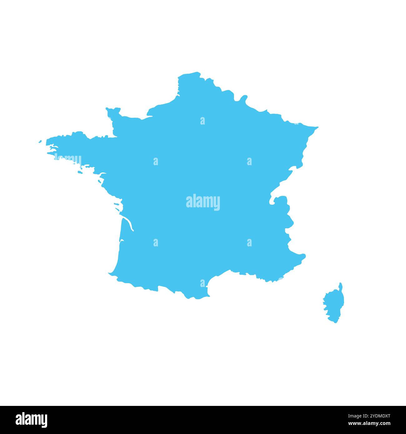 Map of France, sign silhouette. World Map Globe. Vector Illustration ...