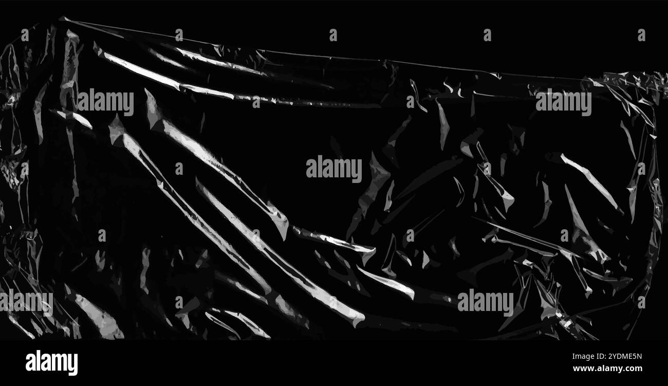 Creased film texture Stock Vector Images - Alamy