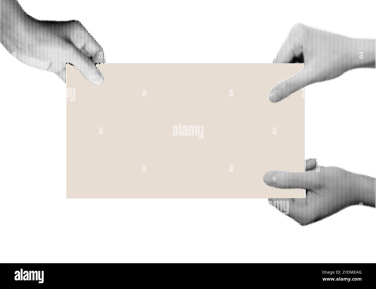 Hands holding grain Stock Vector Images - Alamy