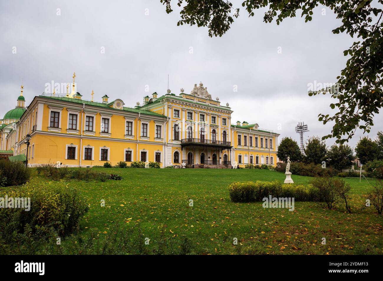 Tver, Russia - October 10, 2024: The Imperial Travel Palace in Tver. An architectural monument ...