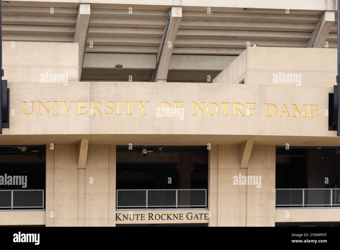 Notre Dame Stadium is located in the heart of the University of Notre ...