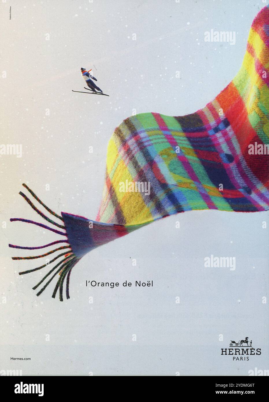 Hermes Magazine full page Advert 2021 Stock Photo - Alamy