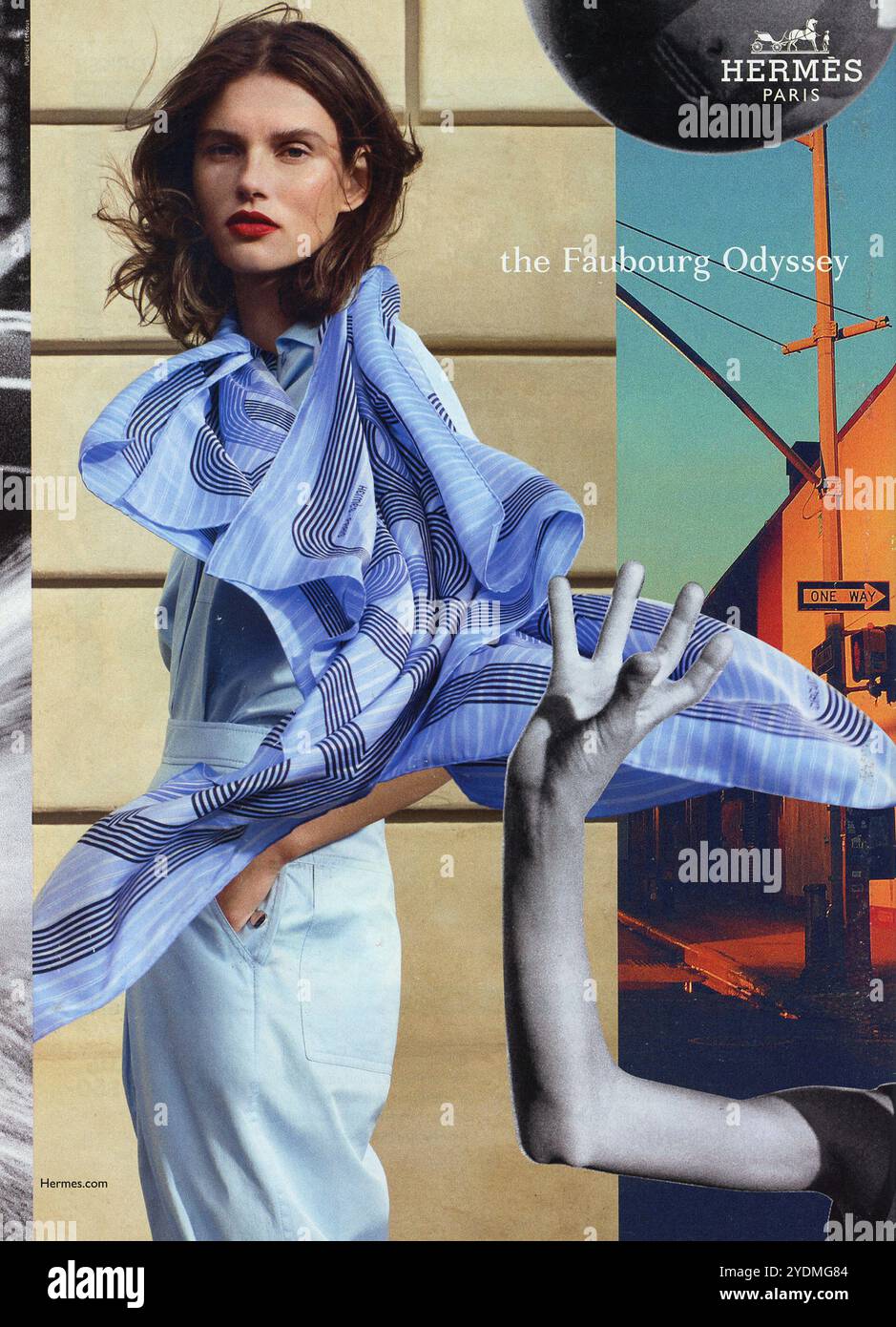 Hermes Magazine full page Advert 2021 Stock Photo - Alamy