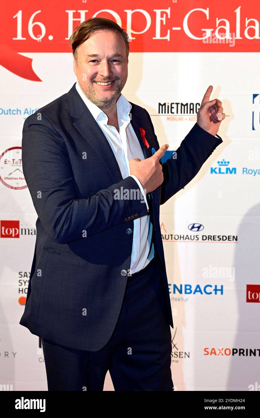 Stephan Grossmann bei der 16. Hope Gala 2024 im Schauspielhaus. Dresden ...