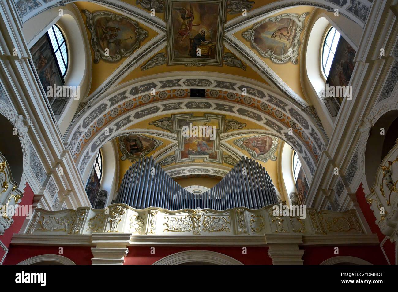 organ, interior, Saint Anthony of Padua church, Kościół ...