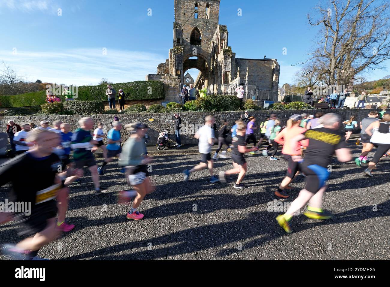 Jedburgh, UK. 27th Oct, 2024. Jedburgh Running Festival, The 18th ...