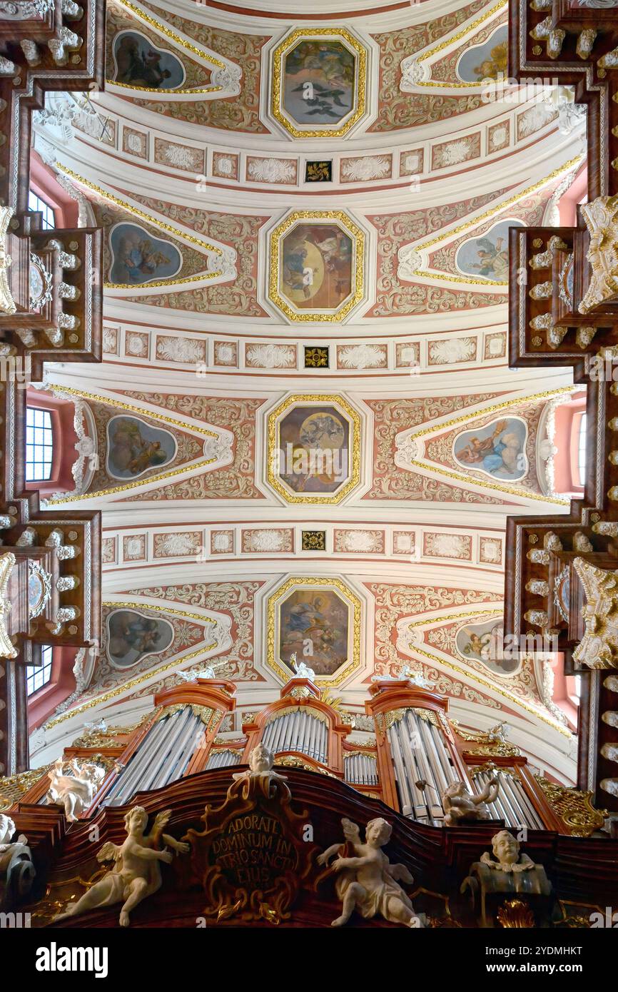 interior, Poznań Fara, Collegiate Church, Basilica of Our Lady of ...