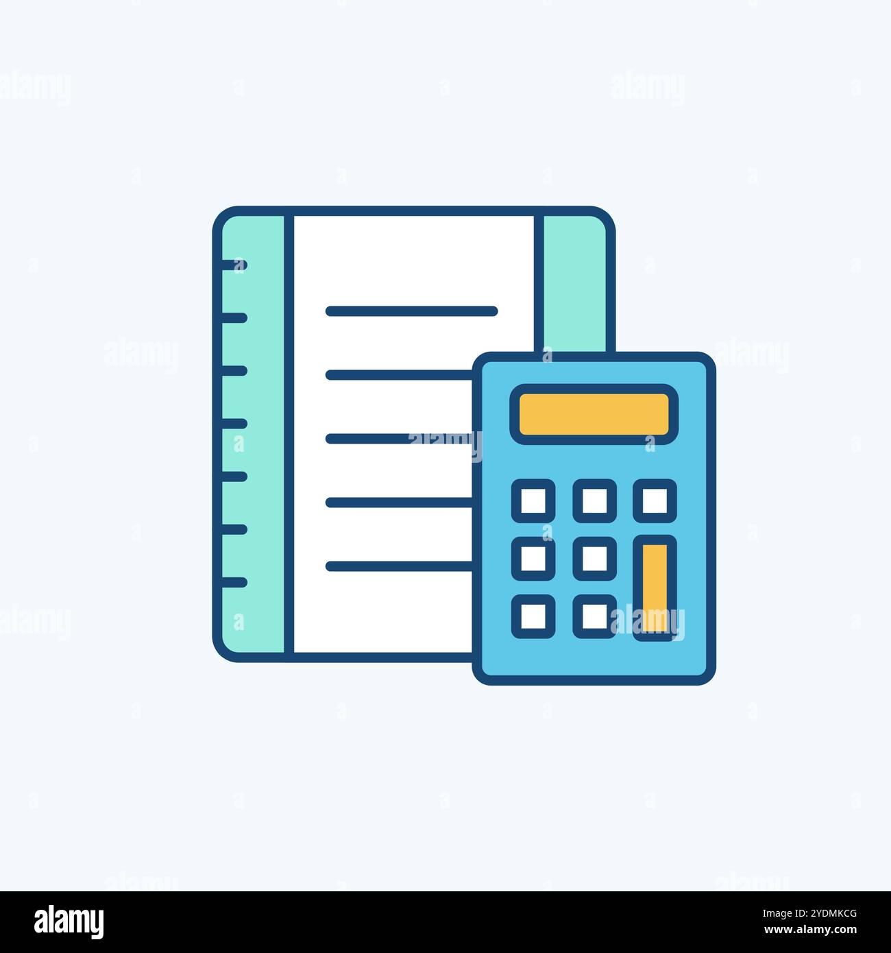 Accounting Ledger Icon vector image Stock Vector Image & Art - Alamy