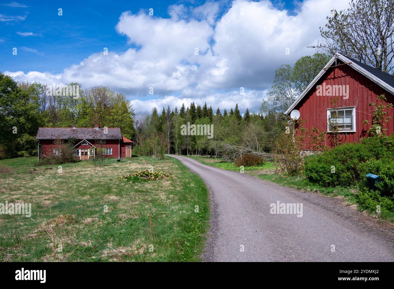 Tranquil rural landscape features hi-res stock photography and images ...