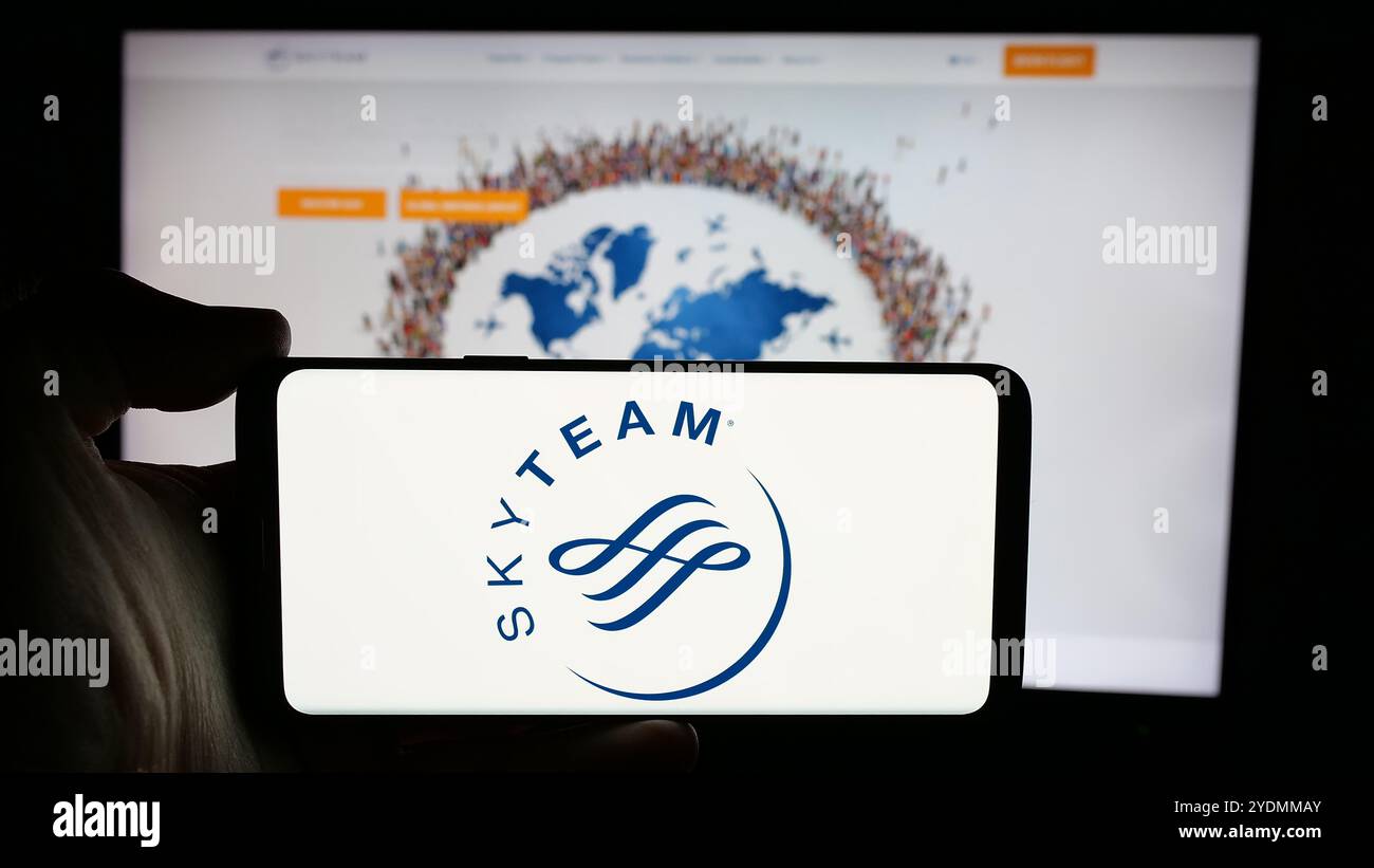 Logo skyteam hi-res stock photography and images - Alamy