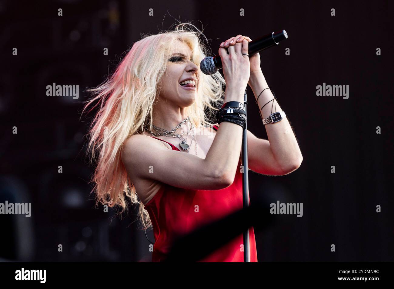 Reggio Emilia Italy May 25, 2024 The Pretty Reckless at RCF Arena ...