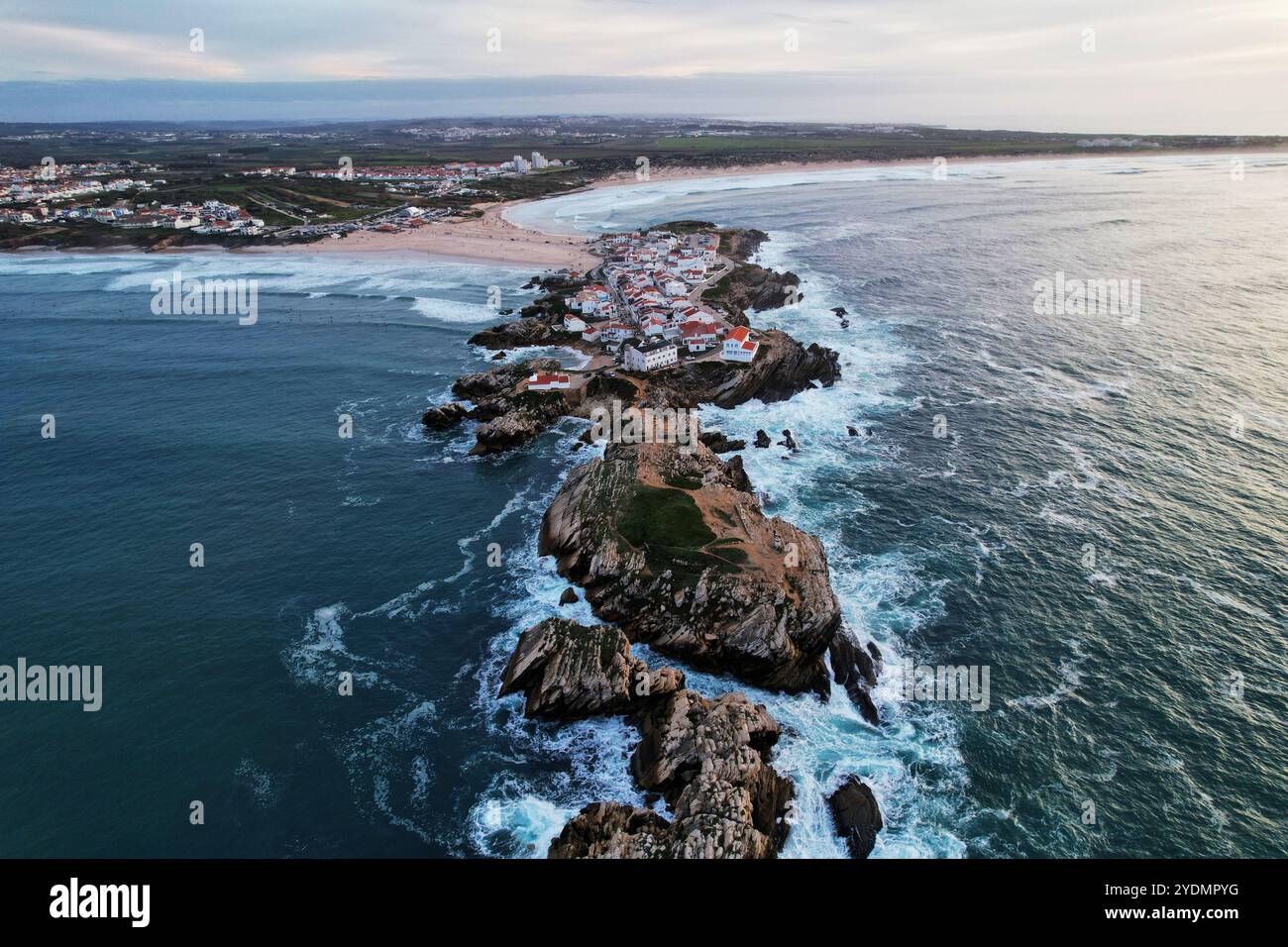 Aerial view baleal islands hi-res stock photography and images - Alamy