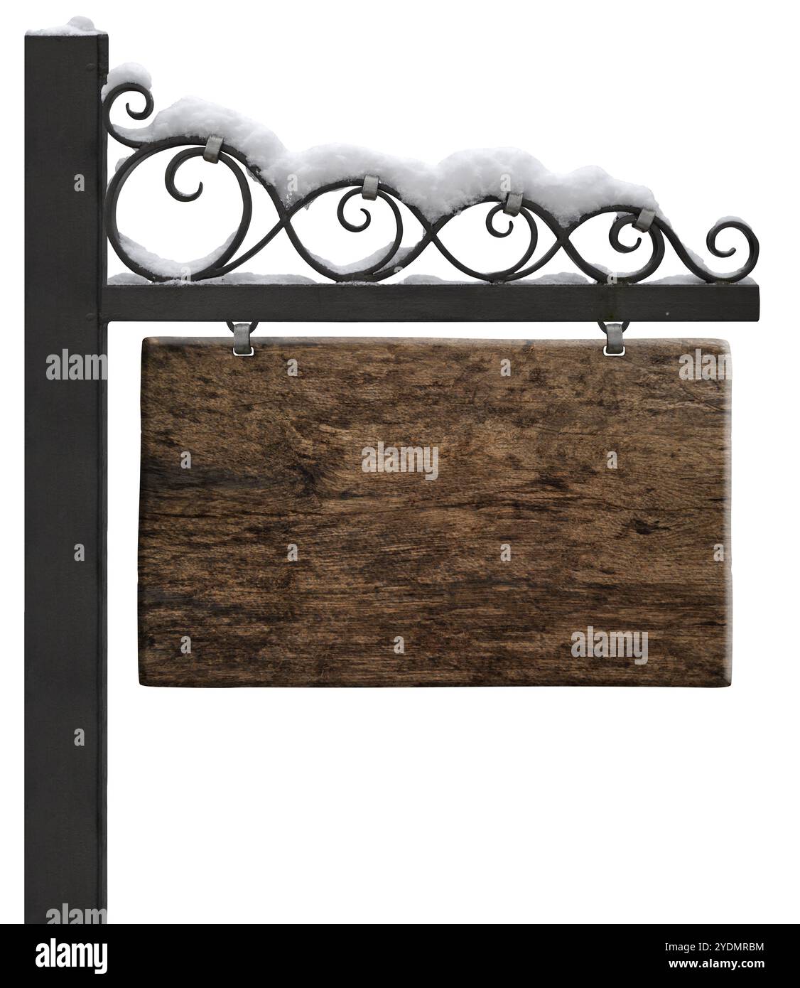 Handcrafted wooden sign Cut Out Stock Images & Pictures - Alamy