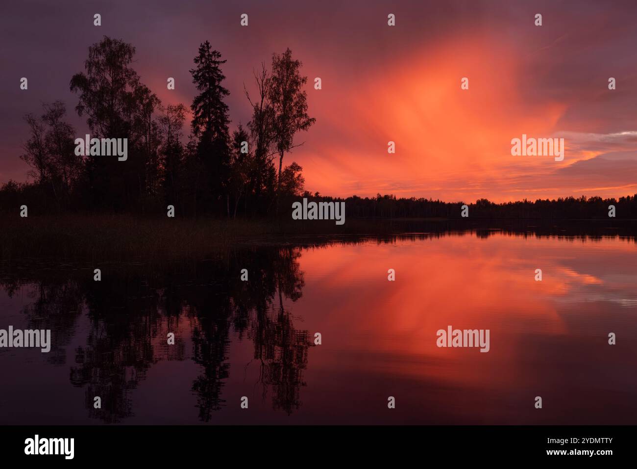 Sky pink cloud reflection clouds hi-res stock photography and images ...