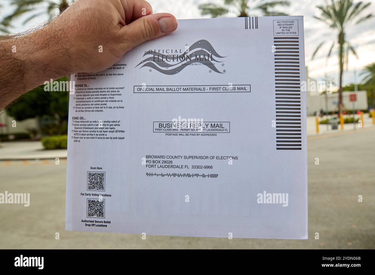 Florida, Broward County, USA. 27th October 2024. Early Voting 2024 ...
