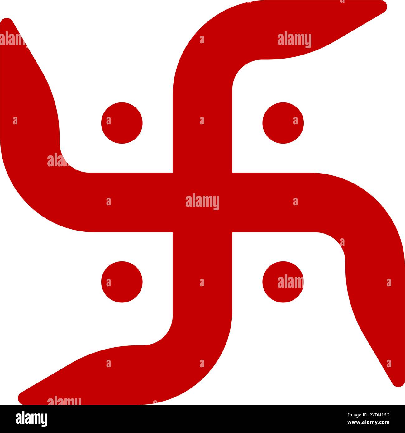 Hindu swastika symbol Stock Vector Images - Alamy