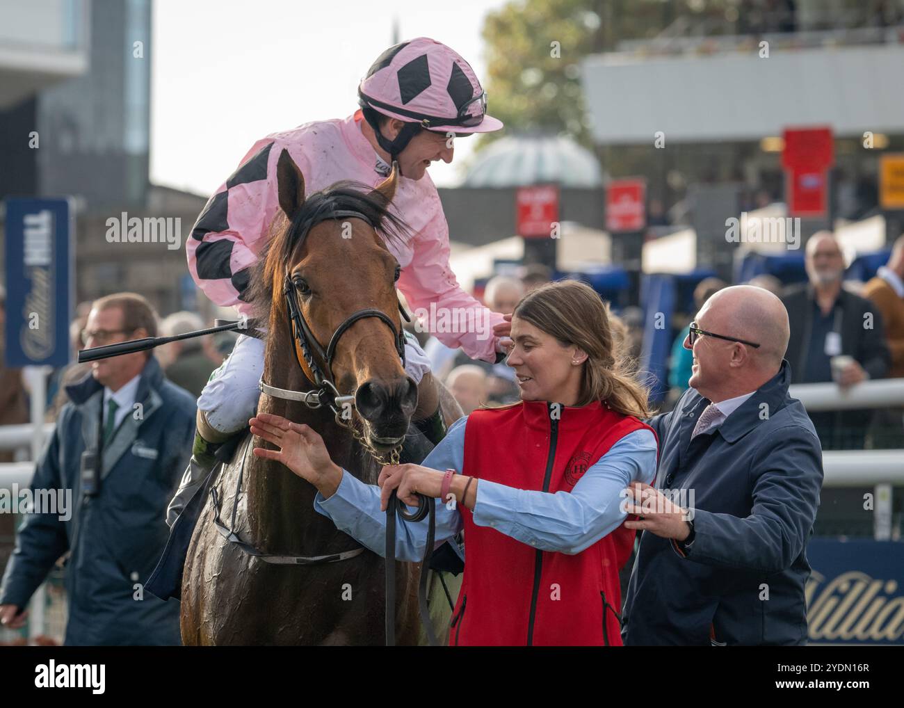 Hotazhell wins the 2024 William Hill Futurity Trophy at Doncaster for ...