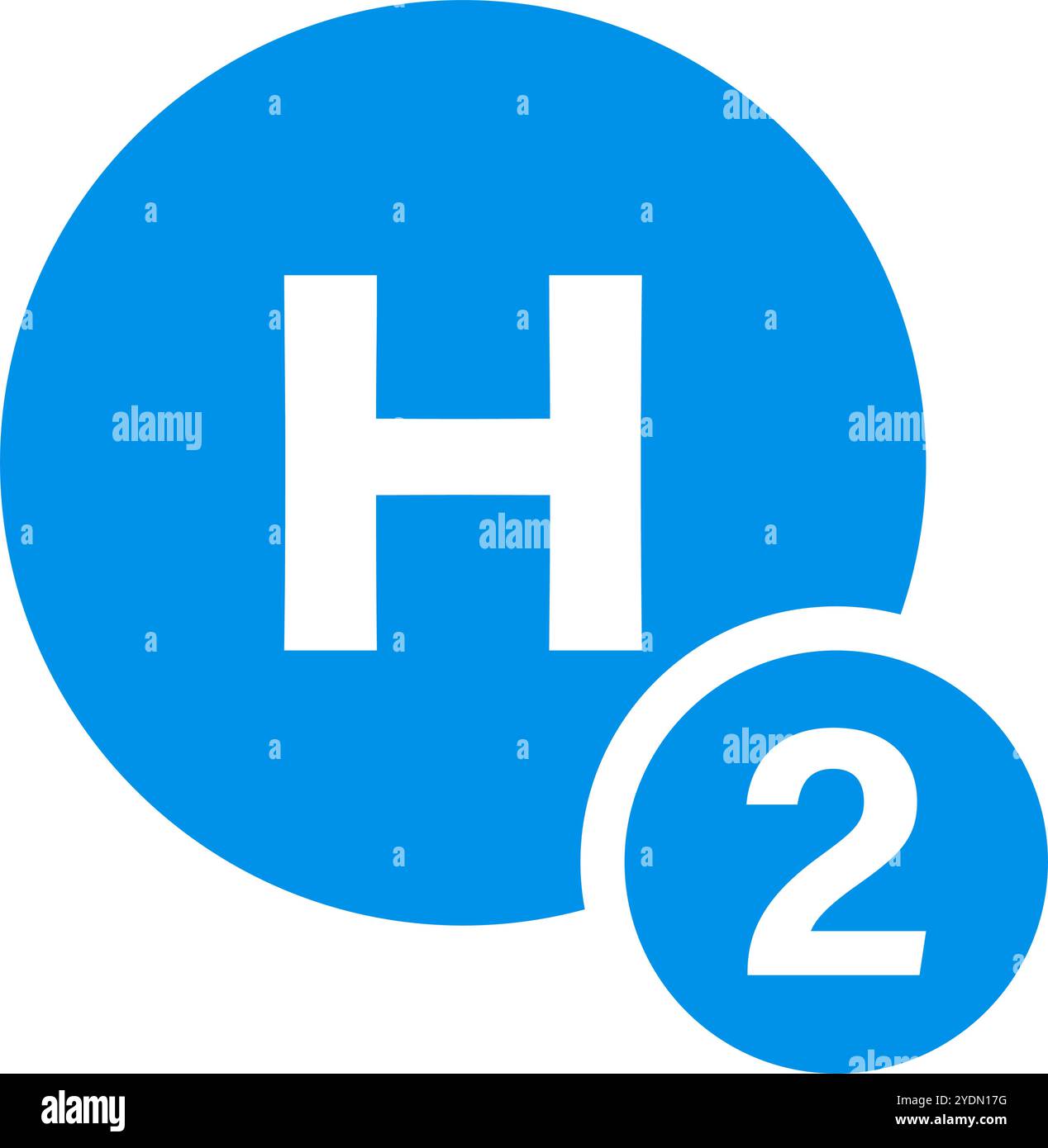 Hydrogen icon. H2 icon. Editable vector Stock Vector Image & Art - Alamy