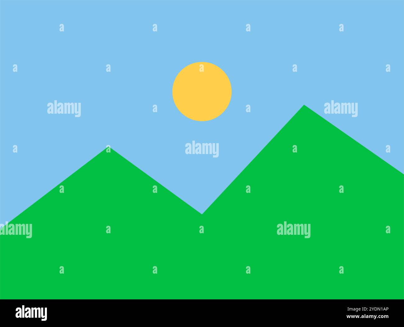 Landscape color photograph Stock Vector Images - Alamy