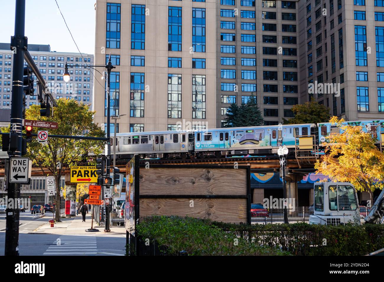 Chicago l system hi-res stock photography and images - Alamy