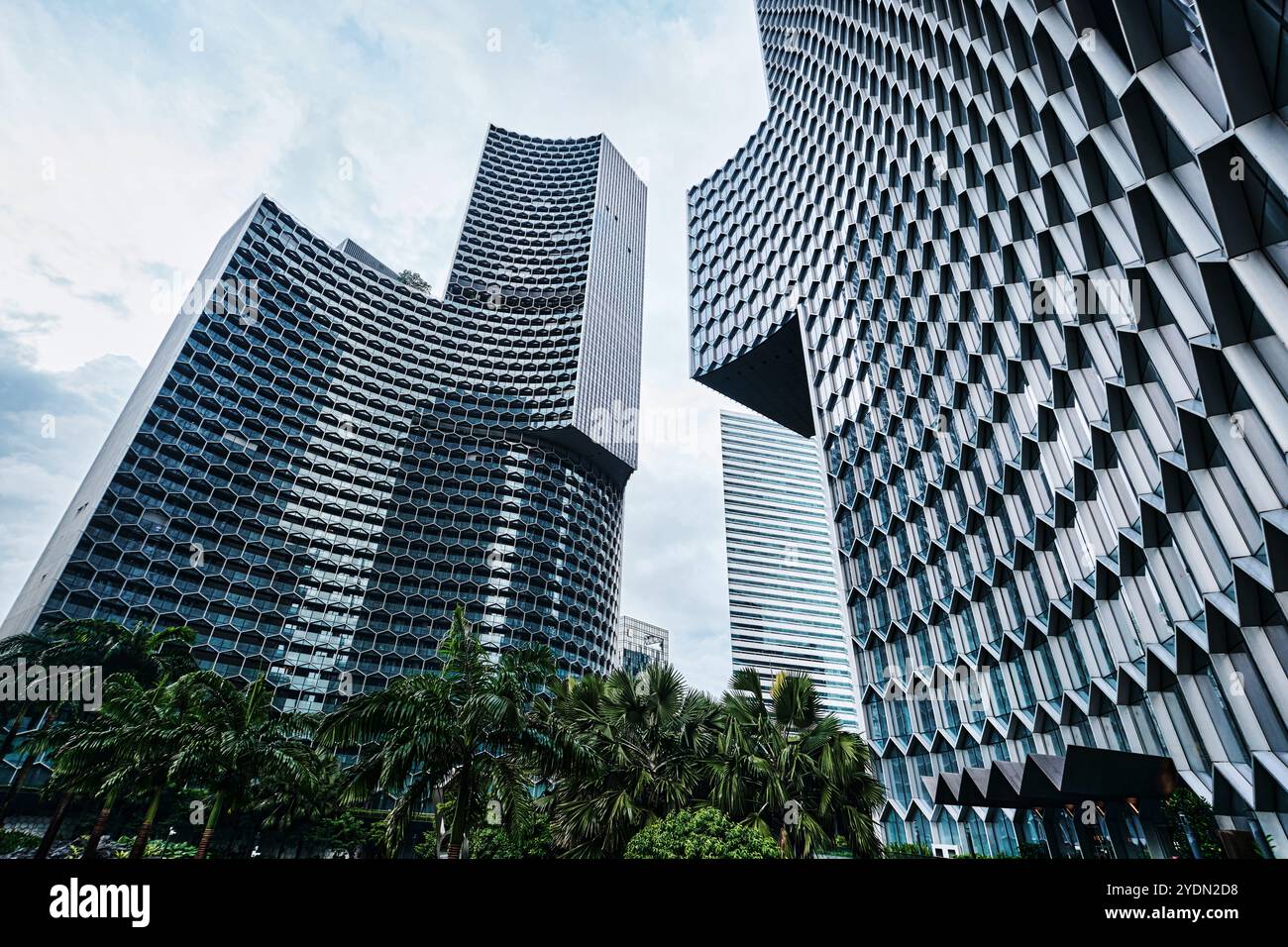 Singapore - August 15, 2024: The Duo building located near Bugis ...