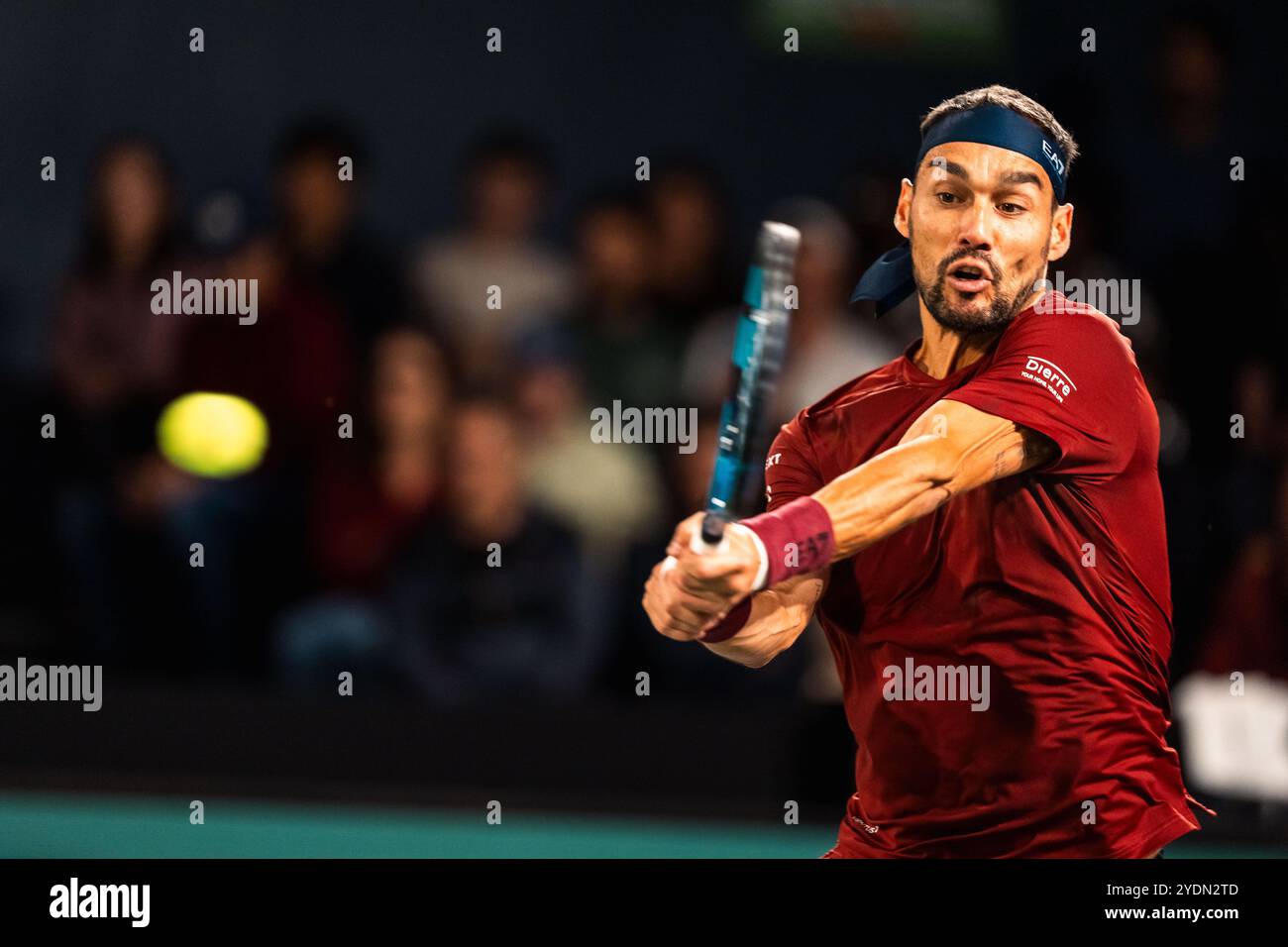 Fabio FOGNINI (ITA) during the Qualifying of the Rolex Paris Masters 2024, ATP Masters 1000 ...