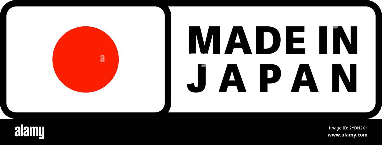 MADE IN JAPAN icon. Editable vector Stock Vector Image & Art - Alamy