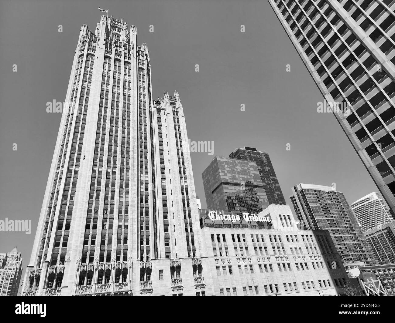 Chicago, USA - April 27, 2023: chicago tribune newspaper office ...