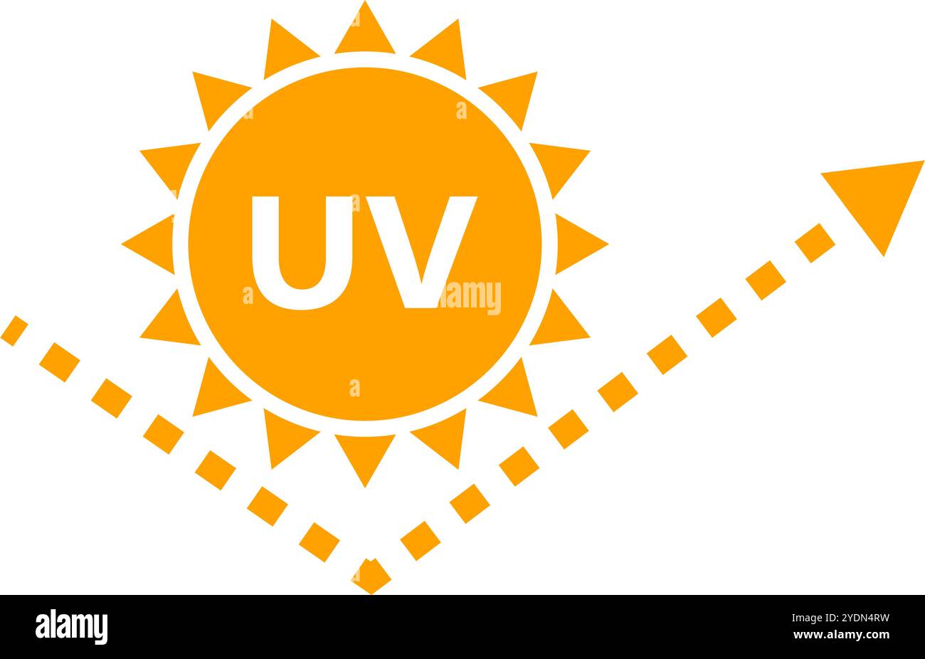 Uv ray warning Stock Vector Images - Alamy