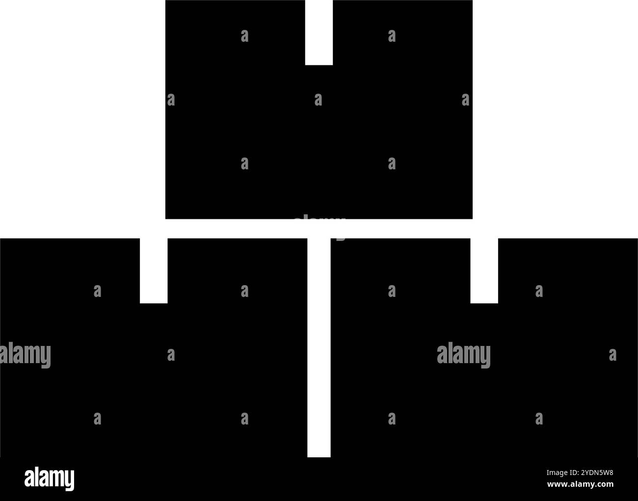 Storage boxes cardboard Stock Vector Images - Alamy