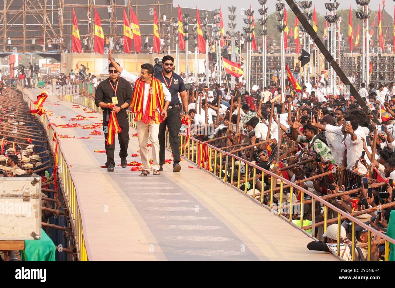 Indian Politics All eyes on Vijay the renowned film actor - as he has ...